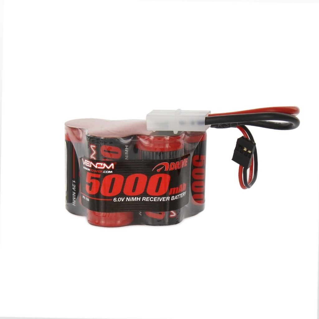 Venom Drive 5000mAh 6V 5 Cell NiMH Hump RX Battery – Advance Hobbies